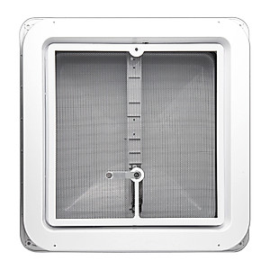 Livpow RV or Trailer Roof Vent - Manual 14" x 14"