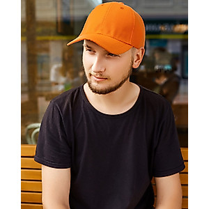 23 Pieces Blank Baseball Caps Bulk Running Retro Adjustable Plain Sports Unisex Trucker Hats for Women Man Multi Colored