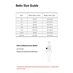 Verdusa Women's 2 Pack Buckle Elastic Straw Belts Boho Waist Belt Brown 80