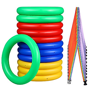 Toddmomy Walking Rope 12Pcs Walking Ropes Preschool Walking Rope with Round Handles Safety Line Transition Rope Anti Lost Walking Hand Belt for Preschool Kindergarten Kindergarten Leash