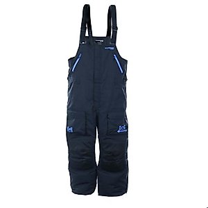 Clam Outdoors Rise Float Bib - XL Black/Blue