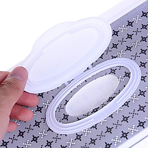 Baby Wet Wipe Pouch Bag Travel Wipes Case Reusable Refillable Wet Wipe Bag Cases Portable Travel Wipes Dispenser Wipe Pouches