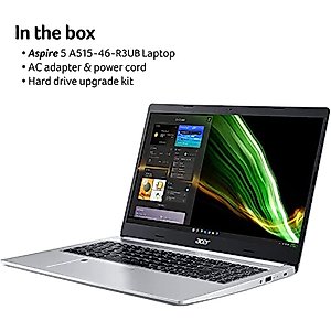 2022 Newest Acer Aspire 5 Laptop, 15.6 Inch FHD IPS Display, AMD Ryzen 3 3350U, 20GB DDR4 RAM, 512GB PCIe SSD, WiFi 6, Backlit Keyboard,AMD Radeon Vega 6 Graphics, Windows 11 Home, Bundle with JAWFOAL