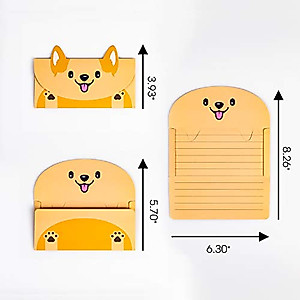 NIMU 12 Pieces Animal Stationery Paper With 12 Piece Envelope Gift For Kids,12 Assorted Animal Cards Boxed Cute Animals Design Ideal For Greeting,Thank You,Birthday,Motivational, Holiday Cards Prime