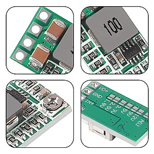 Alinan 12pcs Step-Down Power Supply Module Mini DC-DC 12-24V to 5V 3A Voltage Buck Converter Adjustable 1.8V 2.5V 3.3V 5V 9V 12V