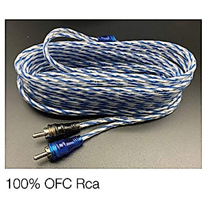 Blaupunkt AMK00R Car Audio Amplifier 0 Gauge Wiring Kit RED