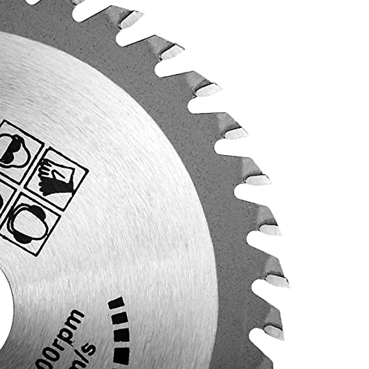 JYTUUL 3PCS 4-1/2-Inch 40T Circular Saw Blade with 7/8-Inch Arbor, Alloy Steel TCT Hard & Soft Wood Cutting Saw Blade (Reduce Ring 5/8 inch and 3/4 inch)