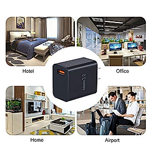 OKRAY 5-Pack 18W Fast Charge 3.0 Adapter Quick Charging Blocks USB Wall Charger Power Adapter Compatible with iPhone 14/13/12/11/XR/XS/iPad, Samsung Galaxy S22/21/20/10/S9/S8 Note 20/10/9, G8/V50ThinQ