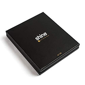 Shine 24K Gold Rolling Paper Gift Box & Bonus Greeting Card