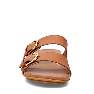 Fitflop Women's Slide Sandals, Light Tan, 7
