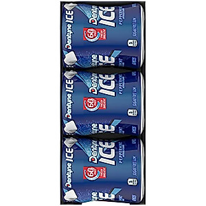 Dentyne Ice Peppermint Sugar Free Gum, 6 Bottles of 60 Pieces (360 Total Pieces)