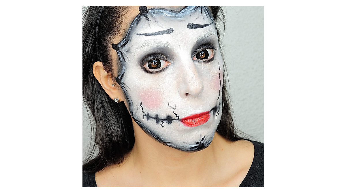 CCbeauty Light Grey Face Paint Stick for Halloween & Cosplay