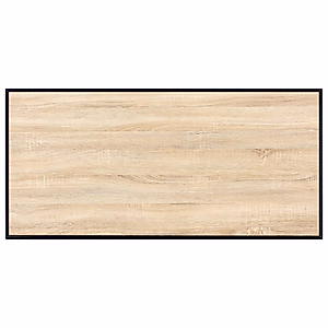 YUHI-HQYD Dining Table,Industry Offic Table,Rectangle Console Table,Kitchen Table,Computer Desk,Perfectly in a Living Room,Den,Office Room, and Family Room, Oak 47.2"x23.6"x29.5"