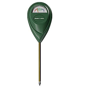 Planters' Choice Indoor Plant Moisture Meter Soil Tester - No Batteries Required : Water Sensor Hydrometer for Plants : Houseplant Care - Gardening Tools - Planting Accessories