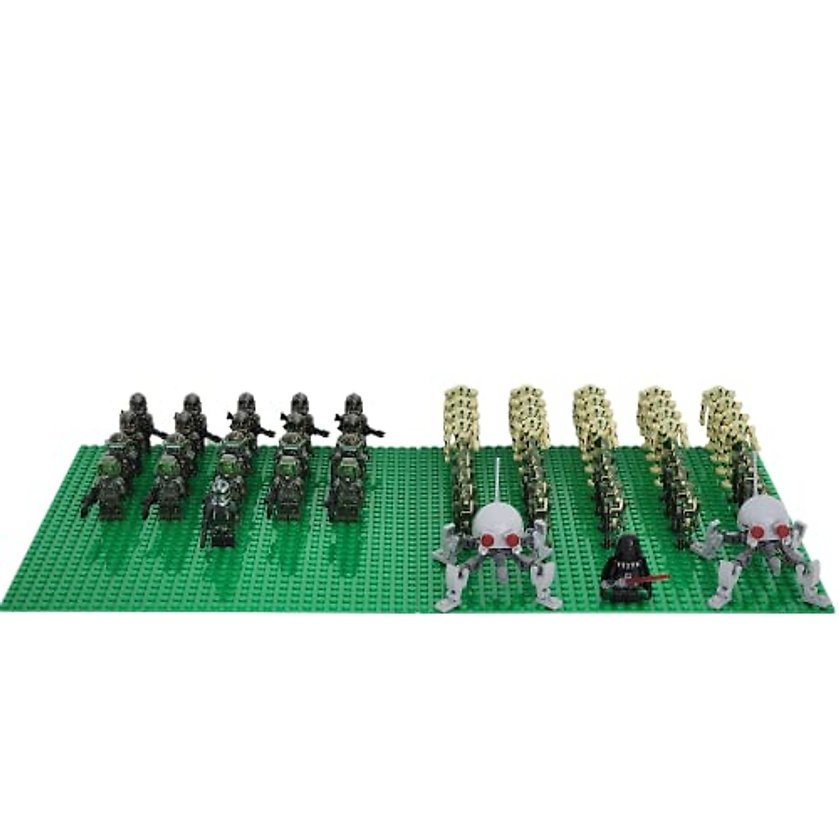 41st Clone Troopers Battle Set Camoflouge Spider Droids Super Battle Droids 64pcs