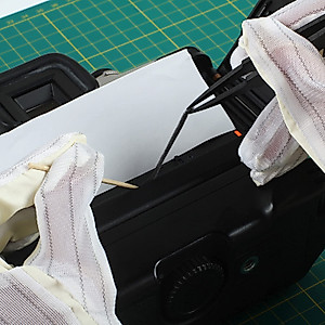 Light Leak Proof Sponge High Density Foam Film Camera Replacement Light Seal Foam with Tongs for 120 135 Film Camera Large Format Camera Film Camera Accessories…