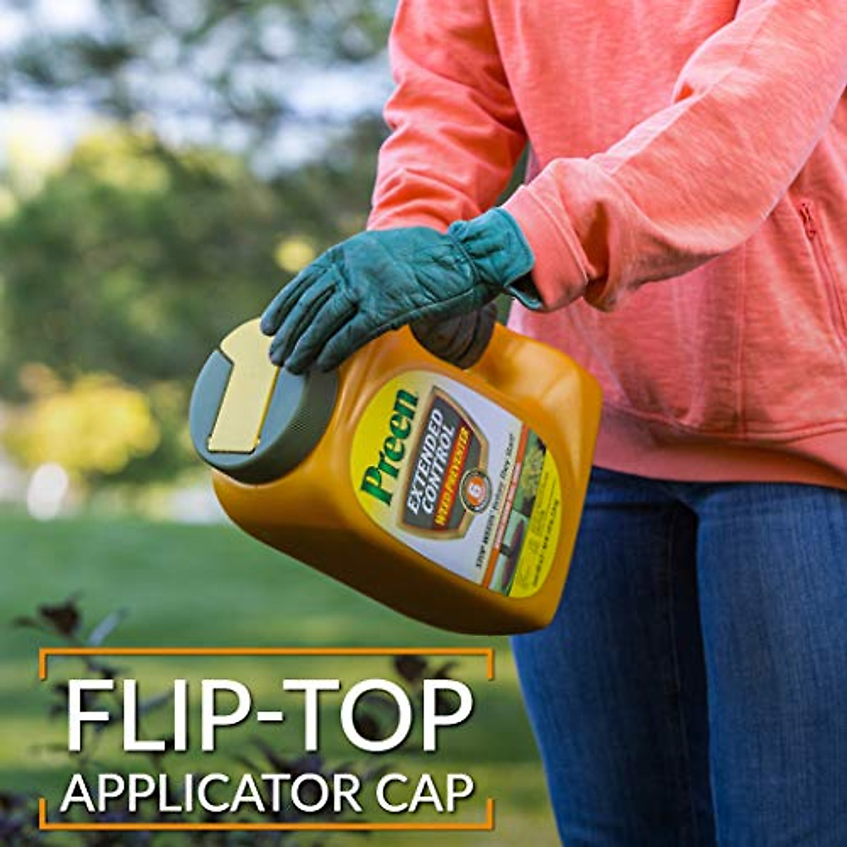 Preen Extended Control Weed Preventer - 4.93 lb. Bottle - Covers 805 sq. ft.