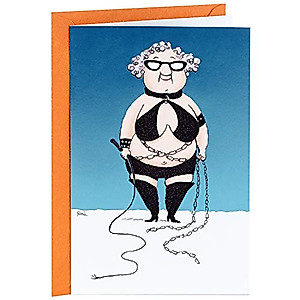 Hallmark Shoebox Funny Birthday Card (Bad*ss Old Lady)