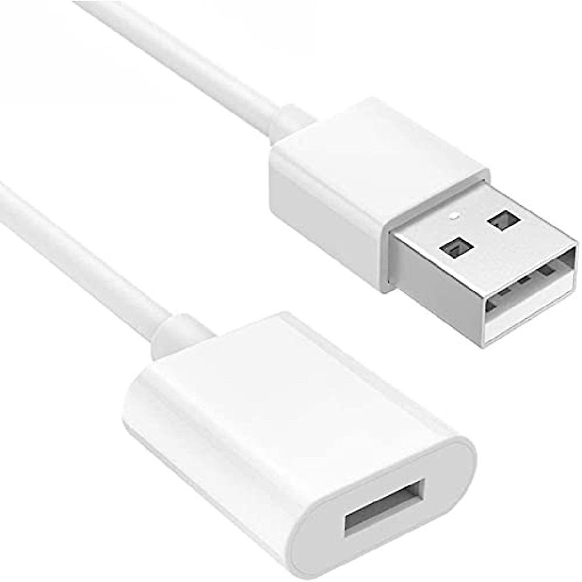 [Apple MFi Certified] PAINICA Apple Pencil Charging Adapter Cable Compatible for Apple Pencil 1st Generation, Apple Pencil Male to Female Flexible Connector(3.3FT, White)
