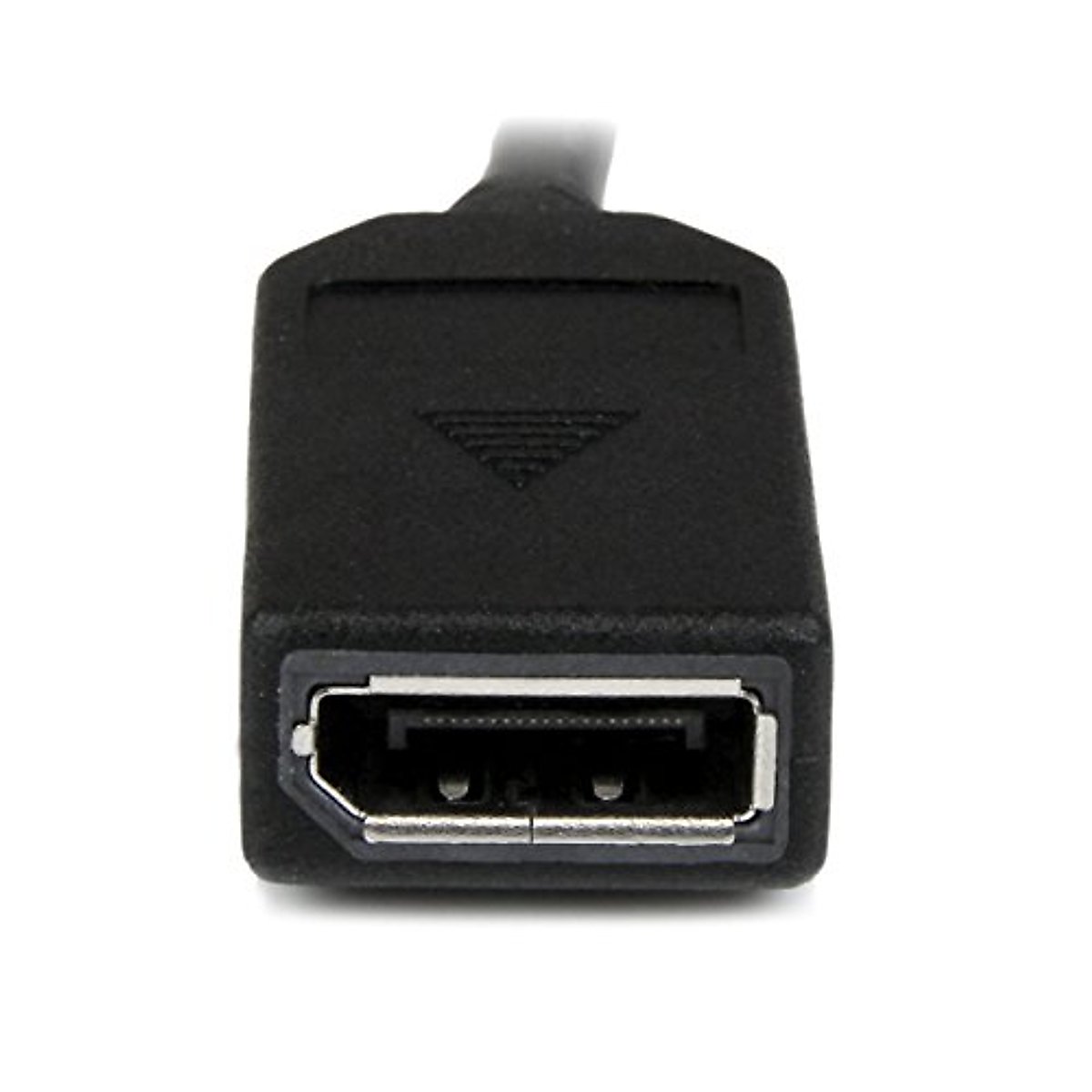 StarTech.com DMS-59 to DisplayPort - 8in - DMS 59 to 2x DP - Y Cable - DMS-59 Adapter - DisplayPort Splitter Cable - LFH Cable (DMSDPDP1),Black