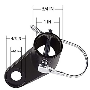 Bike Trailer Hitch for Instep Schwinn Bike, Bike Trailer Coupler Hitch Attachment Angled Elbow for Instep & Schwinn Bike Trailers, Cycling Adapter Accessories