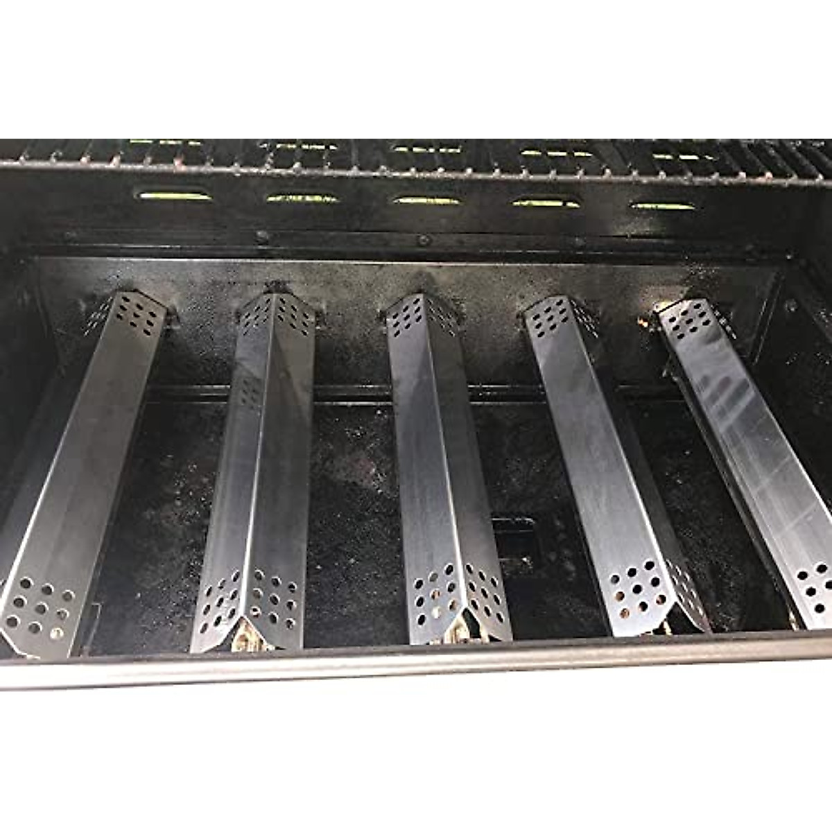 Criditpid Grill Replacement Parts for Kitchenaid 720-0745B 720-0745 720-0733A 720-0745A 720-0733, Grill Burner Heat Plate Shield Igniter Electrode for Jenn-Air 720-0720 Grill Models.