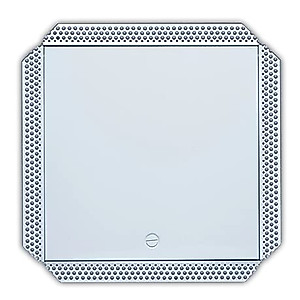 Access Door 10" X 10" Steel Access Panel Door with Plaster Bead Frame for Wall/Ceiling Application with Slotted Lock - [Outer Dimensions: 11" Width X 11" Height]