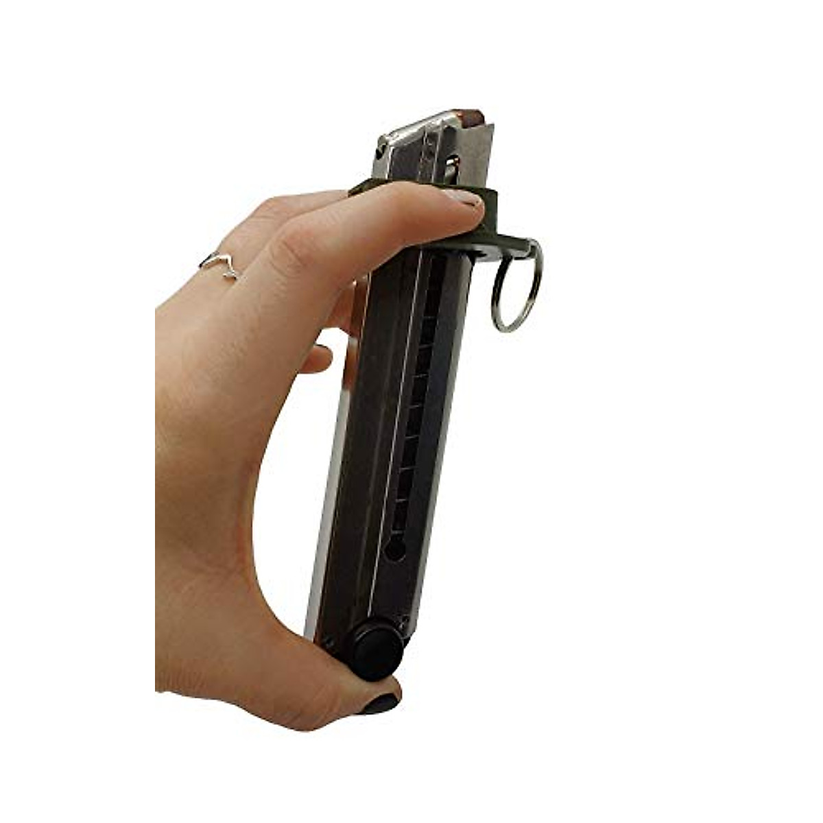 EZMAGLOADER Magazine Loader for The Luger P08 9mm - Easy Pain Free Loading - Comfortable Grip - Speed Loader Accessories - Large Flanges for Thumb Relief - 2 Pack