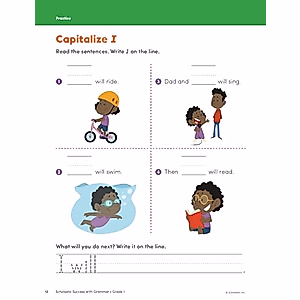 Scholastic Success with Grammar Grade 1 Workbook