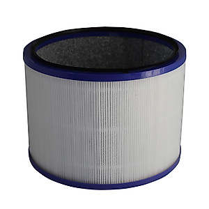 Surrgound Replacement Hepa Filter (150mm in Height), Compatible With Dyson DP01 DP03 Cool Link Desk & Dyson HP02 HP03 Hot + Cool Link Purify, 1pk
