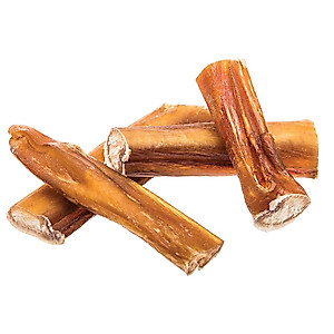 Redbarn All-Natural 3-5" Bully Bites Small Chew Sticks for Dogs & Puppies - Premium Grain-Free & Rawhide-Free Single Ingredient Dental Treat - 10 oz Bag