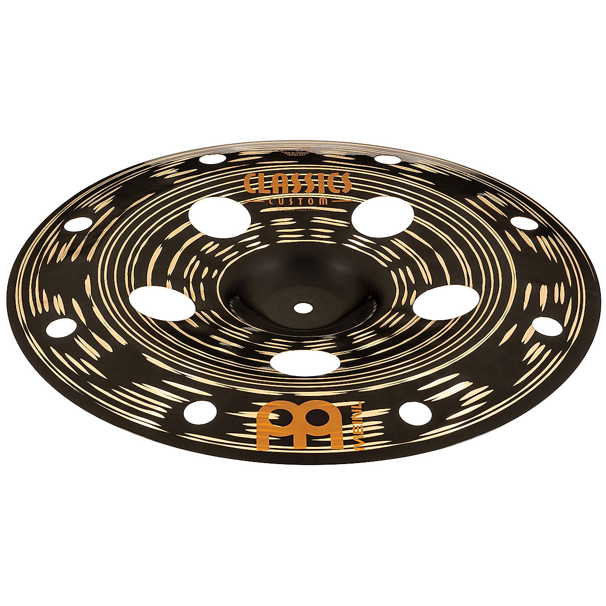 Meinl Cymbals Classics Custom Dark 16" Trash China Cymbal for Drum Set — Made in Germany — B12 Bronze, 2-Year Warranty (CC16DATRCH)
