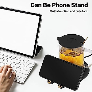 PUSEE Coffee Mug Warmer, Electric Coffee Warmer for Desk with Auto Shut Off, Smart Candle Warmer with 3 Temp Settings, Coffee Warmer Plate for Cocoa Tea Water Milk (No Cup)