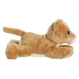 Aurora® Adorable Mini Flopsie™ Leah Lioness™ Stuffed Animal - Playful Ease - Timeless Companions - Brown 8 Inches