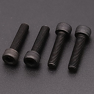 1/4-20 x 1-3/4 inch (20 Pack) Socket Head Cap Screws 12.9 Grade Alloy Steel, Partial Thread, Black Oxide Finish