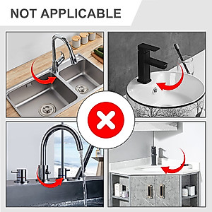 Kitchen Sink Splash Guard, Silicone Faucet Handle Drip Catcher Tray, Kitchen Sponge Holder Faucet Absorbent Sink Protectors Mat for Kitchen Bathroom Sink Accessories 19.7" x 5.6"