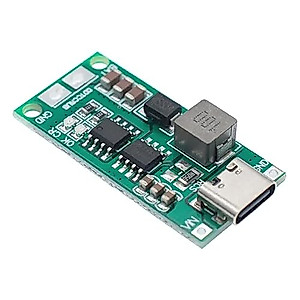 ANMBEST 2PCS 2S 4A Type-C to 8.4V Step-Up Boost LiPo Polymer Li-Ion Charger 7.4V 18650 Lithium Battery with LED Indicator for Electronic DIY