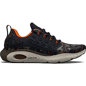 Under Armour Unisex HOVR Revenant CAMO Cross Trainer, Black (002)/Metallic Ore, 10.5 US Men