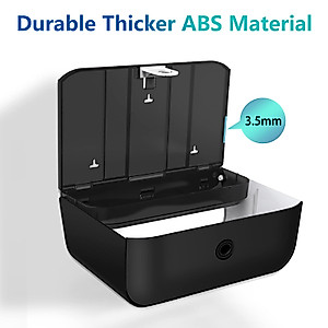 𝐏𝐚𝐩𝐞𝐫 𝐓𝐨𝐰𝐞𝐥 𝐃𝐢𝐬𝐩𝐞𝐧𝐬𝐞𝐫, Multifold/Trifold/c Fold Paper Towel Dispenser, Bathroom Hand Paper Towels Dispensers, No-Hole Installation Paper Towel Dispenser Wall Mount