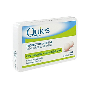 Quies Wax Ear Plugs - 12 pairs