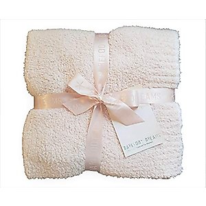 Barefoot Dreams CozyChic Rib Trim Throw - 60" x 45"