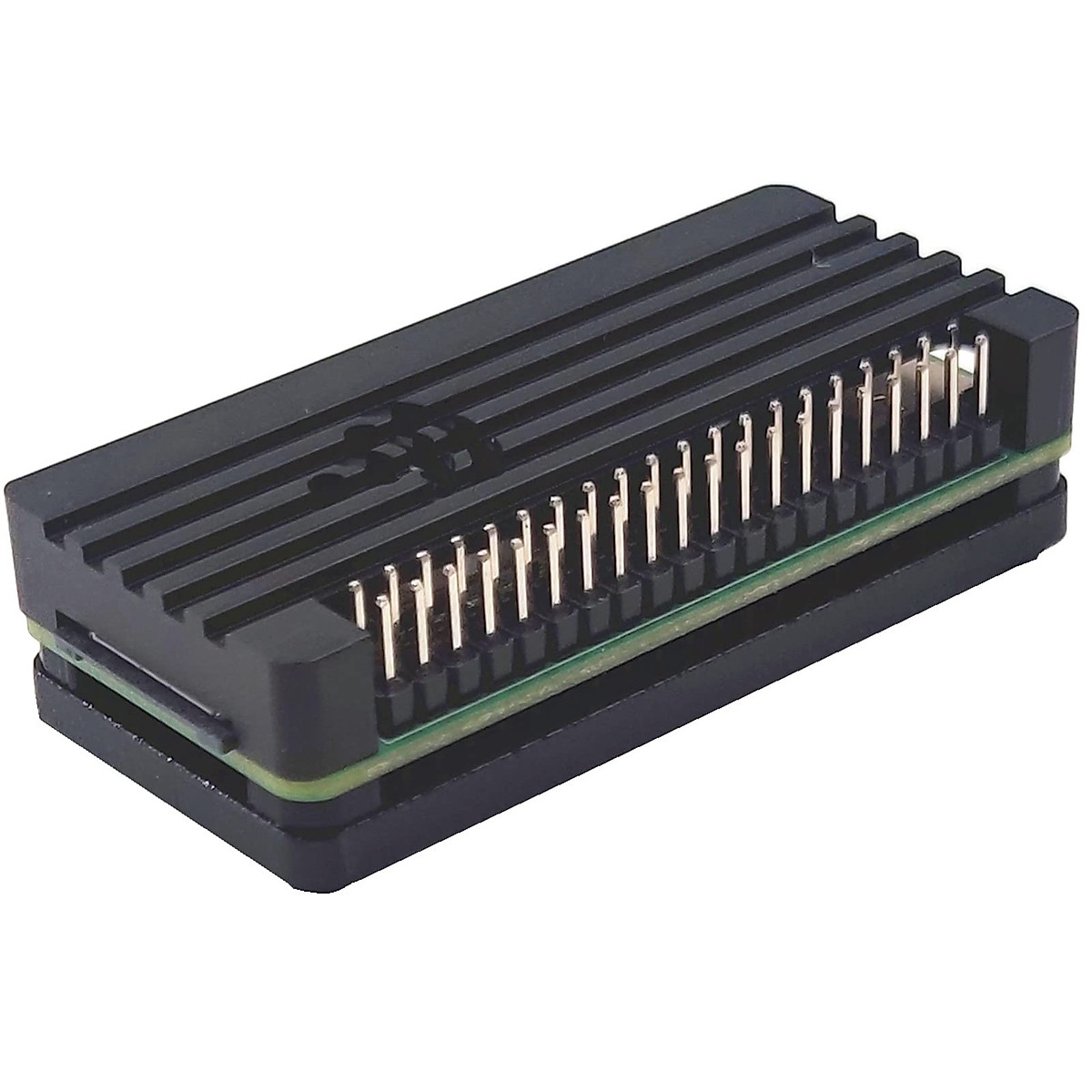 WEIYIXING Raspberry Pi Zero 2W Case, Raspberry Pi Zero Aluminum Passive Case with Pin Header for Raspberry Pi Zero 2W/Zero W/Zero