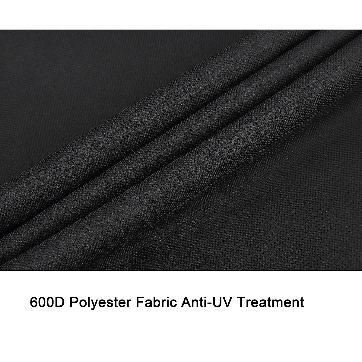 Dnalrhoi Black Generator Cover for Universal Generators,Heavy Duty Thicken 600D Polyester with Elastic Hem,Waterproof Weather/UV Resistant,Fits for 4000-6500 Watt(26''L x 20''W x20''H)