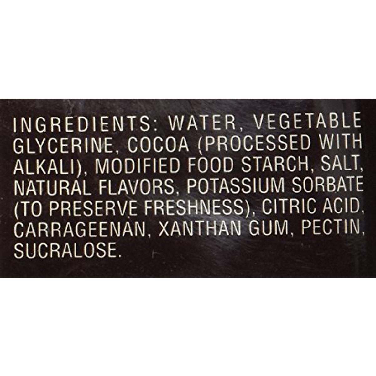 Torani Sugar Free Sauce, Chocolate, 64 Fl Oz