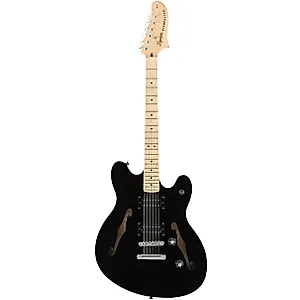 Squier Affinity Series Starcaster Electric Guitar, with 2-Year Warranty, Black