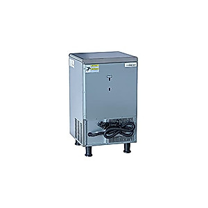 Compact Commercial Under Counter Full Cube Ice Machine - 120 lb. with Bin - Air Cooled