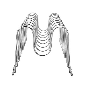 SANNO Pan pot Lid Holder Rack Kitchen Lid Organizer for Plates, Cutting Boards Bakeware, Cooling Racks, Pots & Pans, Serving Trays,stainless steel pack of 2