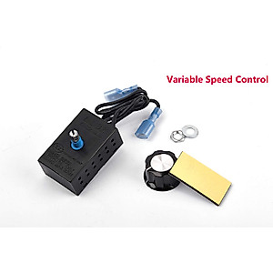 Replacement Fireplace Blower Fan Kit for Continental Napoleon Fireplaces, GZ550-1KT GZ550 Fireplace Blower, Fireplace Blower Kit for Continental BCDV36NTR CDV36PTR CDV34 CDV36NTR, Rotom HB-RB58 HBRB58