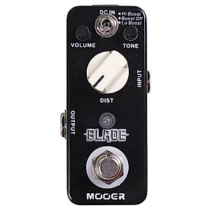 Mooer Blade, metal distortion micro pedal