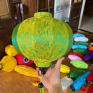 Silk Lanterns, Combined with Decorative Images Garden and Weddings, Restaurant Decoration Lanterns Living Room Decoration Flower Lanterns (35)